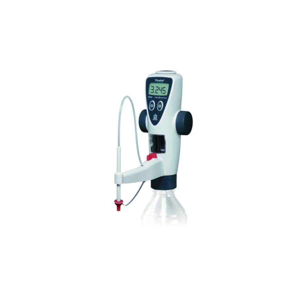BRAND Burette Digital Titrette 50 mL with SafetyPrime Valve, Incl ...