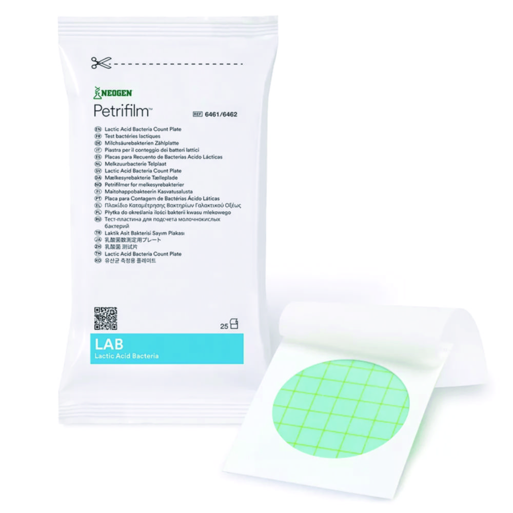Neogen Petrifilm Lactic Acid Bacteria Count Plates (Pack of 50 ...