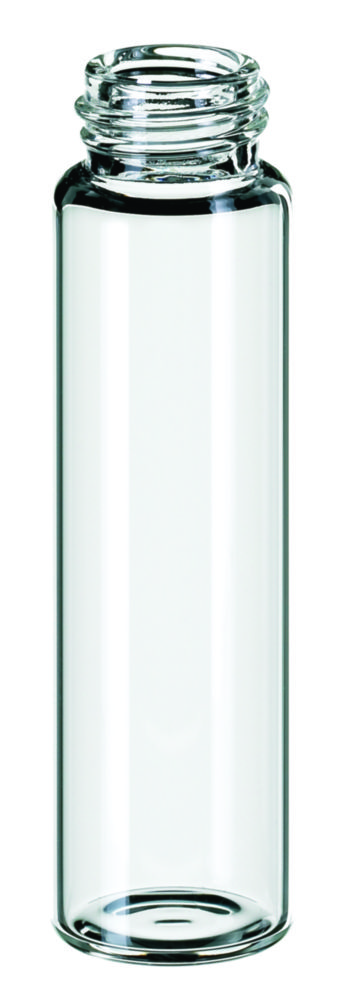 LLG Labware 8 mL Clear Glass Threaded Bottles, 15-425 Thread, 61x16.6 ...
