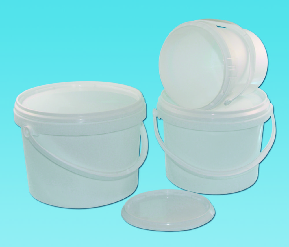 LLG 10 L Packing Bucket with Lid and Tamper-Evident Seal | LabFriend ...