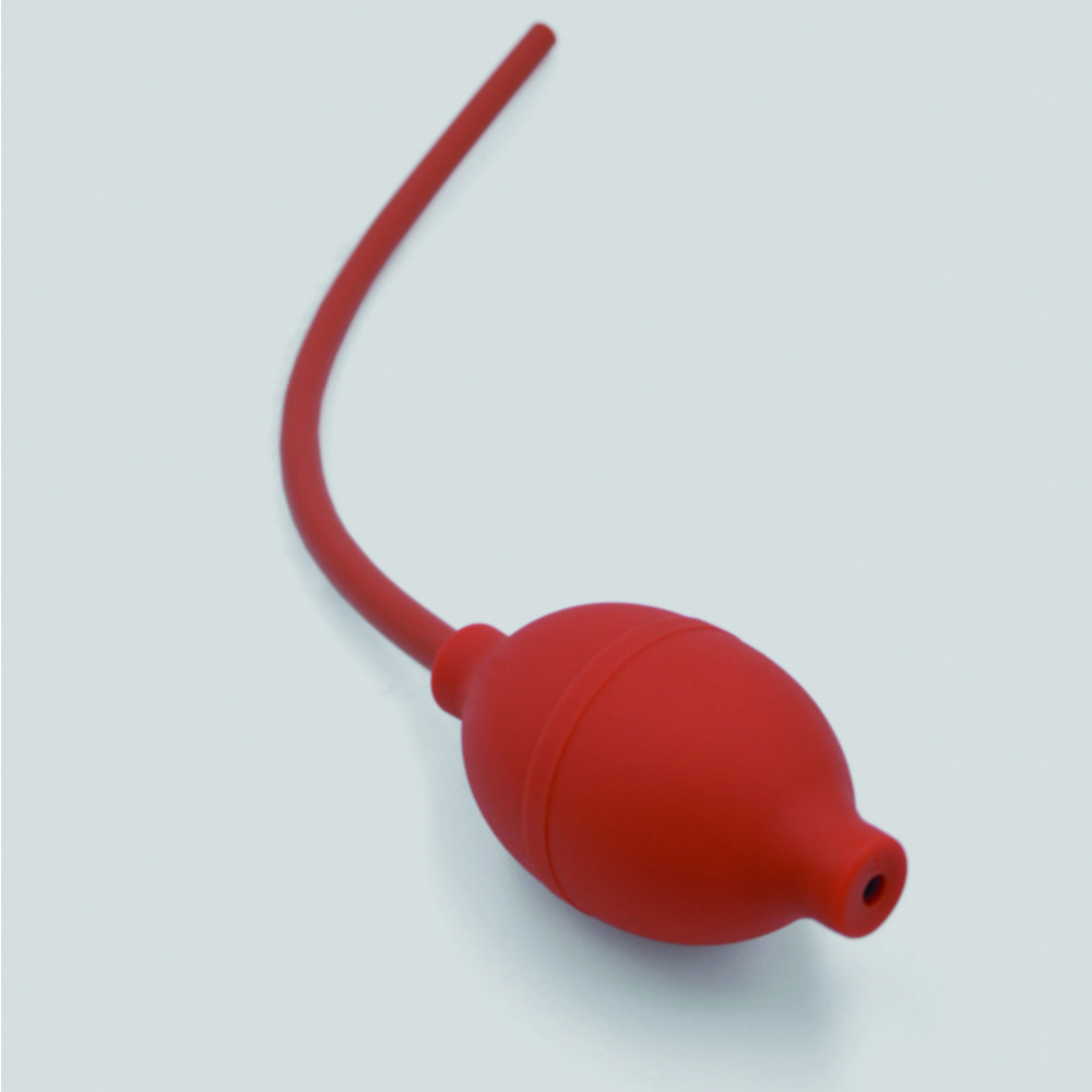 Hand bellows, rubber, size 5 pressure valve | LabFriend | Laboratory ...