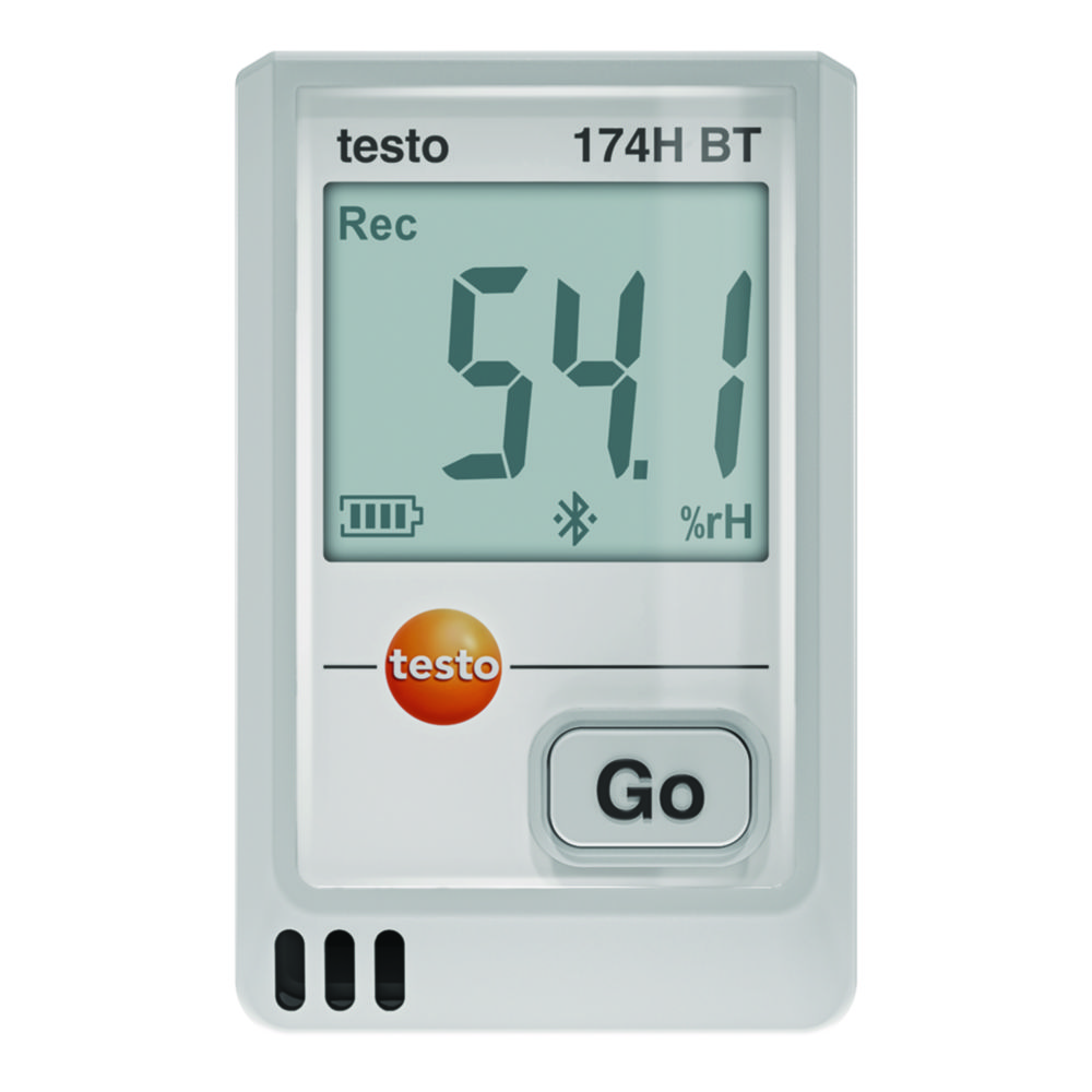 Testo Mini Temperature & Moisture Data Logger 174 H BT with Bluetooth ...