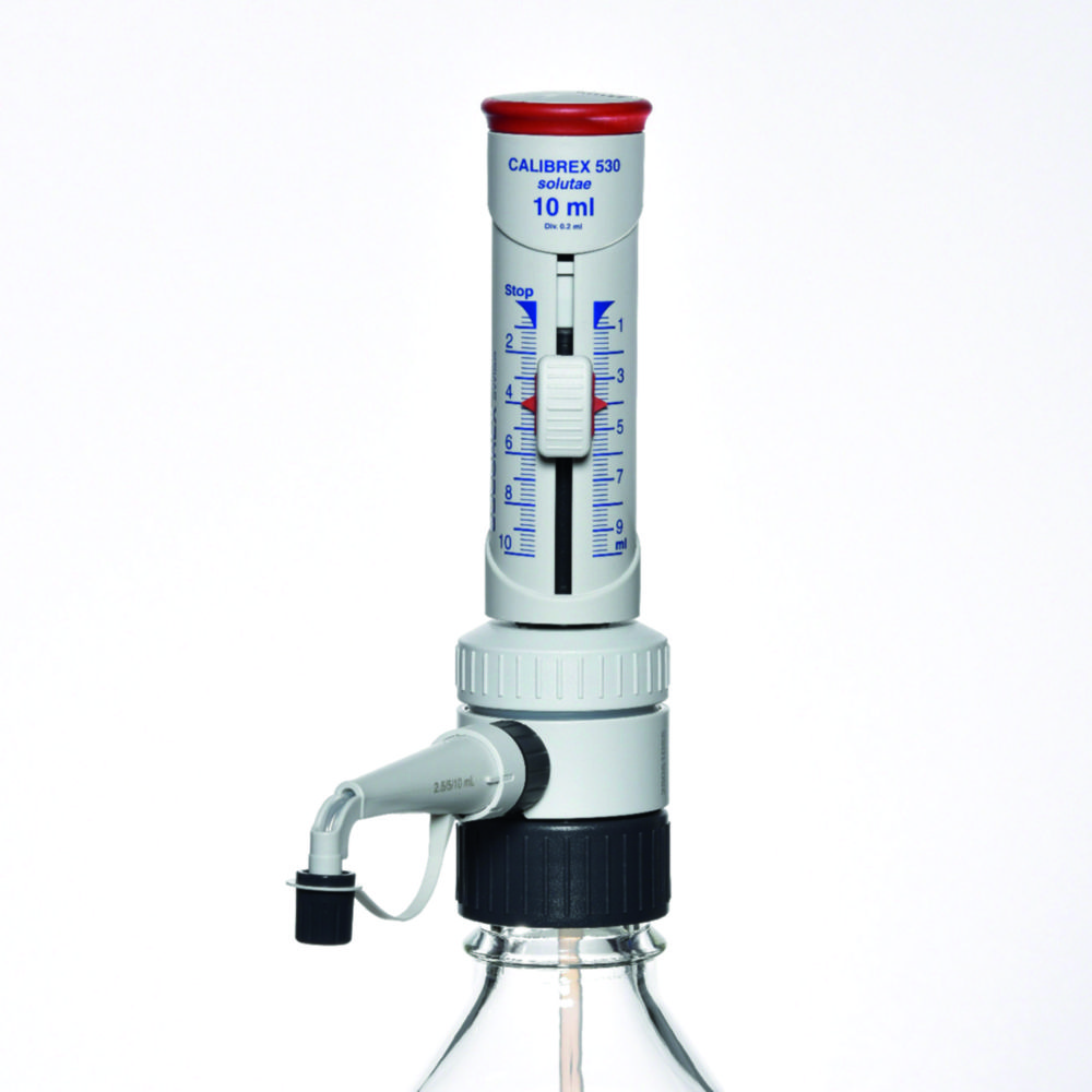 SOCOREX Dispenser Calibrex Solutae 530 2.5-25 ml PFA Coated Plunger ...