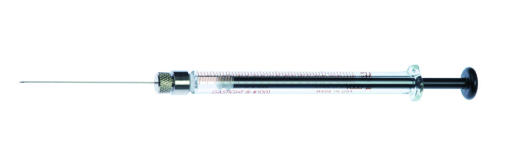 Hamilton Microliter Syringe, Gas-tight with Needle No. 22S, Type 1001 ...
