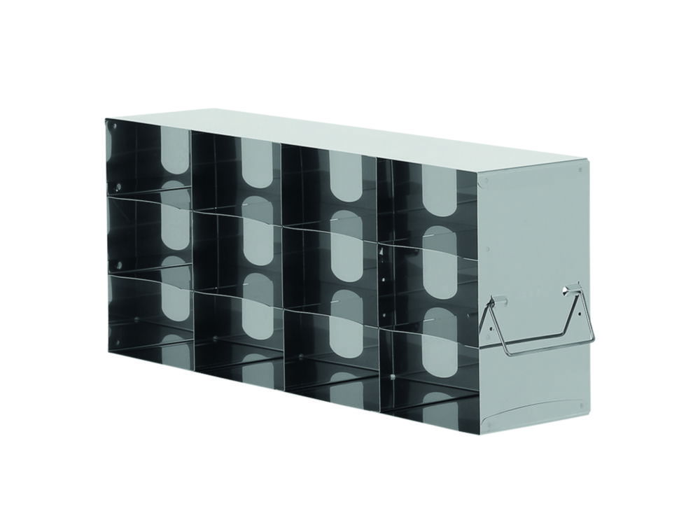 Standard rack for upright freezer for (hxd) 3x2 = 6 boxes 75mm high ...