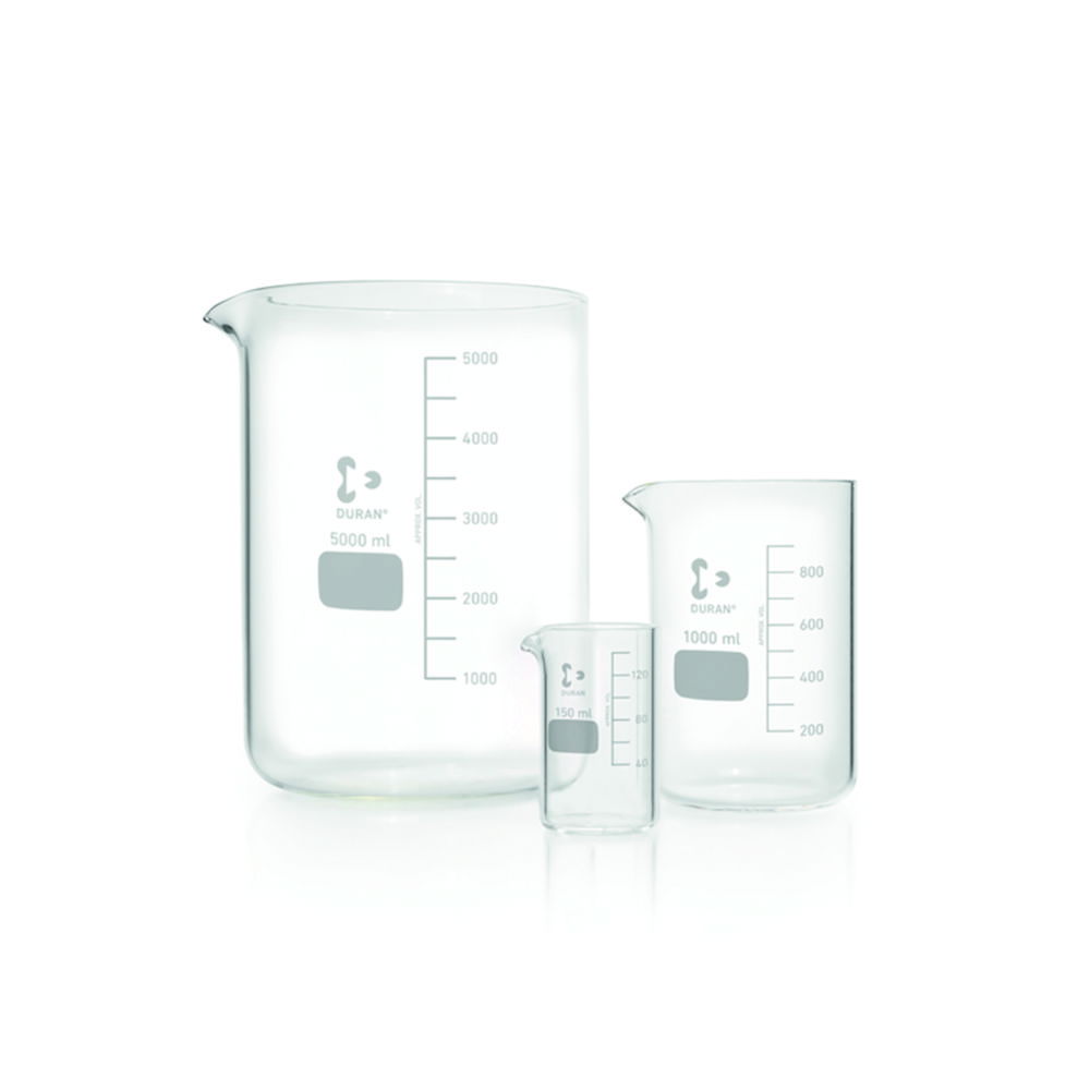 DWK Duran Filtering Beaker 10,000 mL without Graduation, with Spout ...
