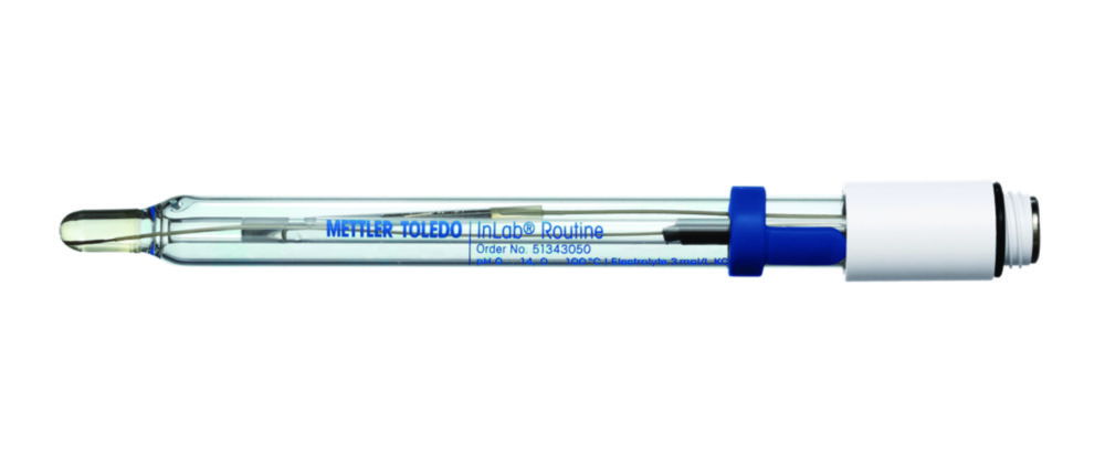 pH-Electrode InLab® Routine Pro-ISM pH 0...14, bole length 120mm, MultiPin plug head | LabFriend ...