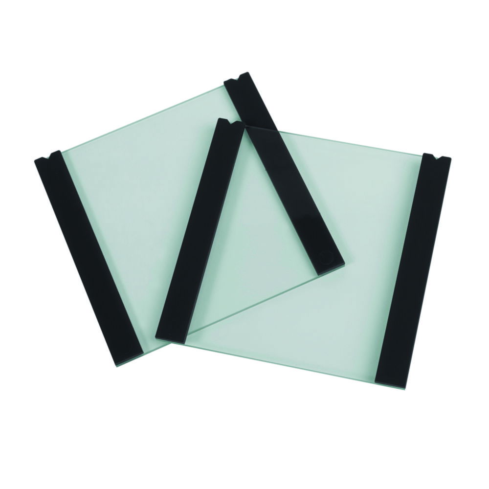 Thistle Scientific Plain Glass Plates 100x100mm with 0.75mm Bonded ...