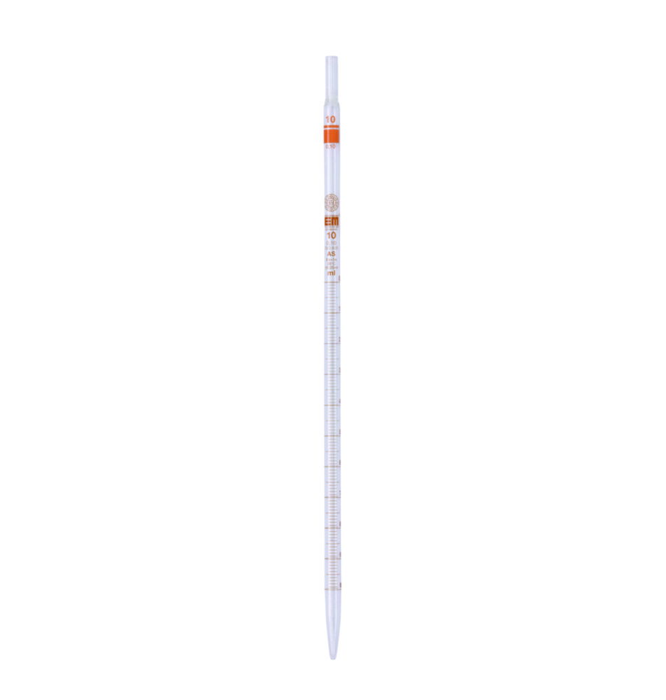 Graduated pipette 10:0.1 ml, 360 mm Cl. AS, CK (KB) Main p. Ringlg. not ...