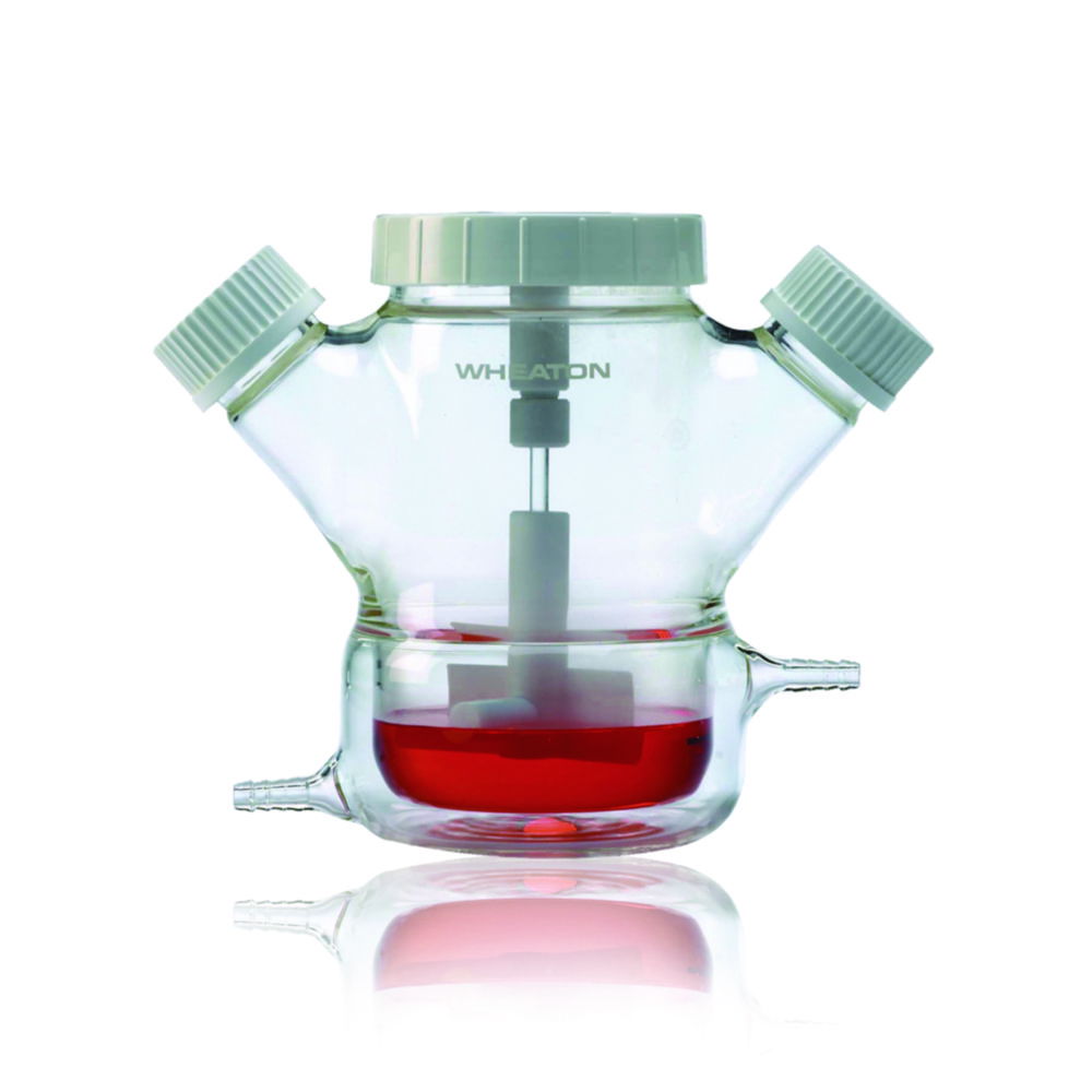 DWK Wheaton Spinner Flasks Celstir Jacketed Complete 250 mL | LabFriend ...