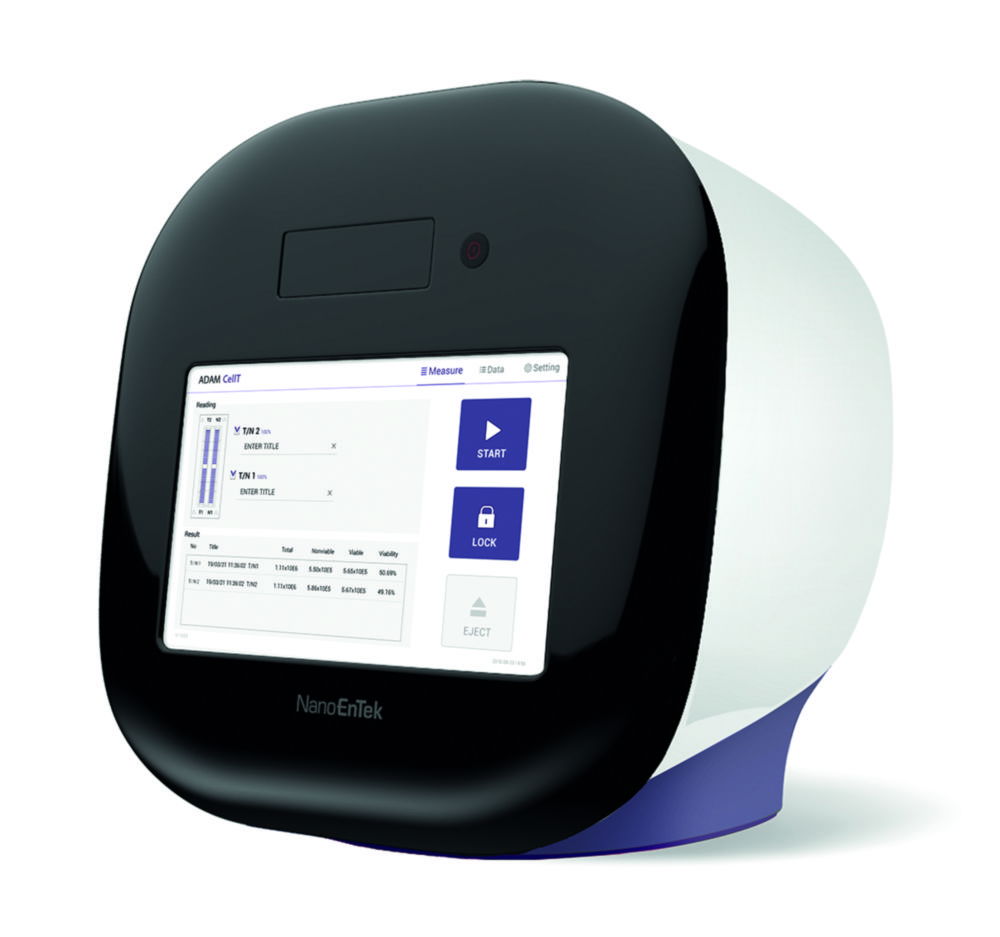 NanoEnTek ADAM CellT Automated Cell Counter with AccuChip 4x Kit ...