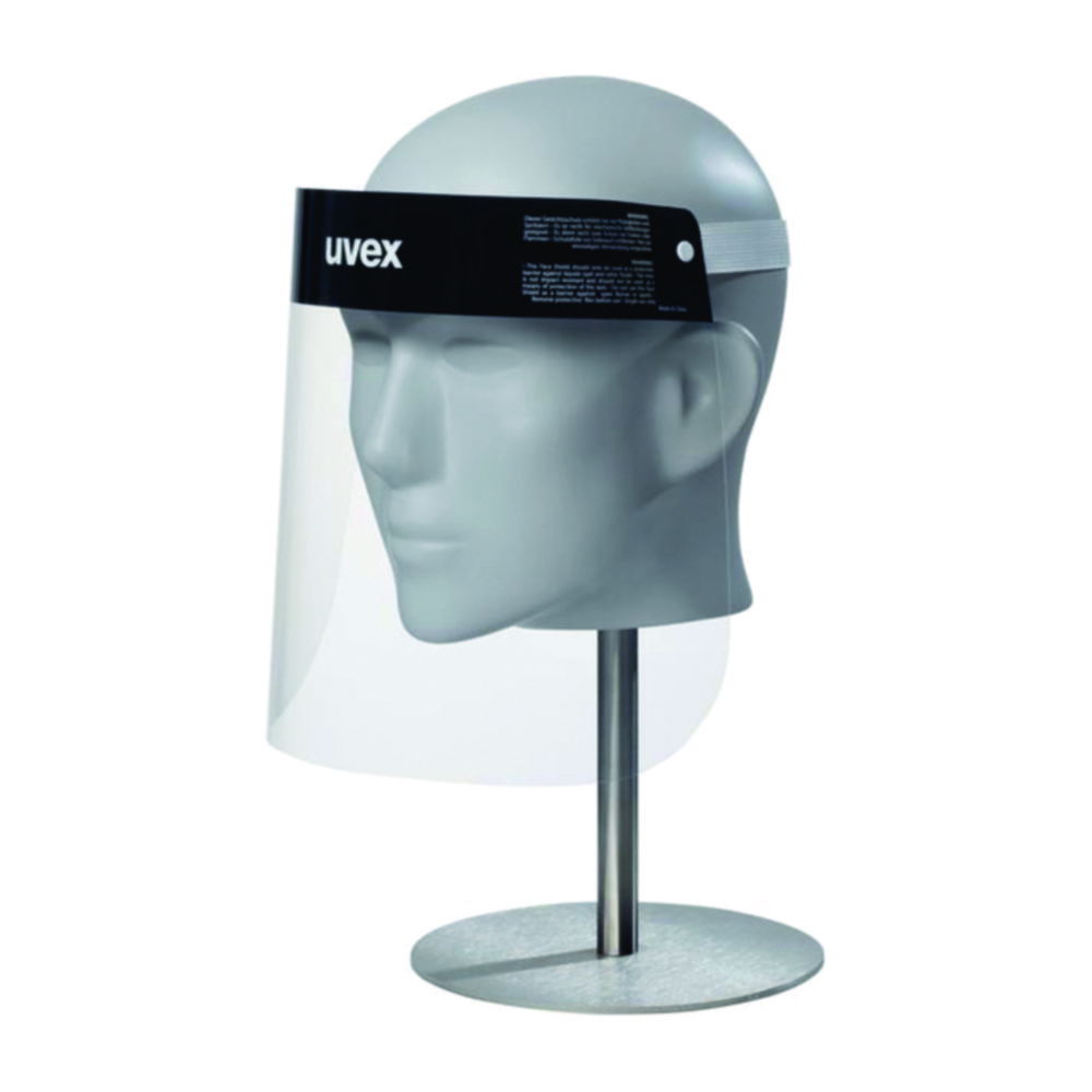 Uvex Face Protection 9710, PET Slice Clear 0.3 mm, Inside Fog-Free, Standard EN 166 | LabFriend ...