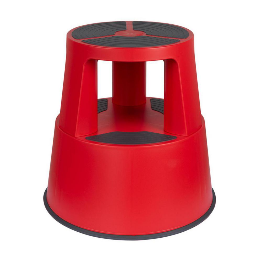 Roller Stool SuperStep red | LabFriend New Zealand