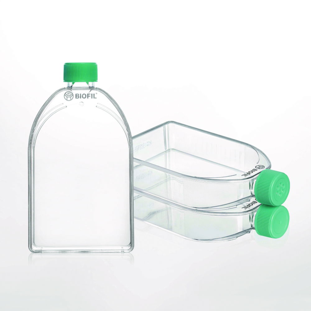Cell and Tissue Culture Bottles 150cm² TC-treated, plug seal cap ...