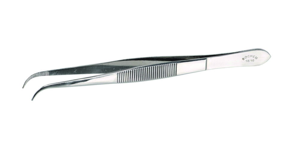 BOCHEM Forceps 130 mm, Rounded Bent, Stainless Steel | LabFriend South ...