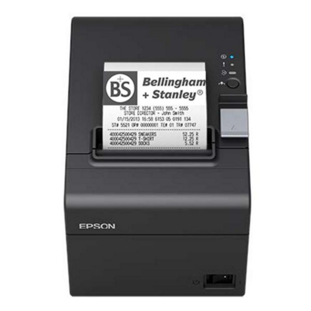 Printer TM-T20II, USB+Serial PS,EDG,UK - PS-180 & UK AC thermal paper ...