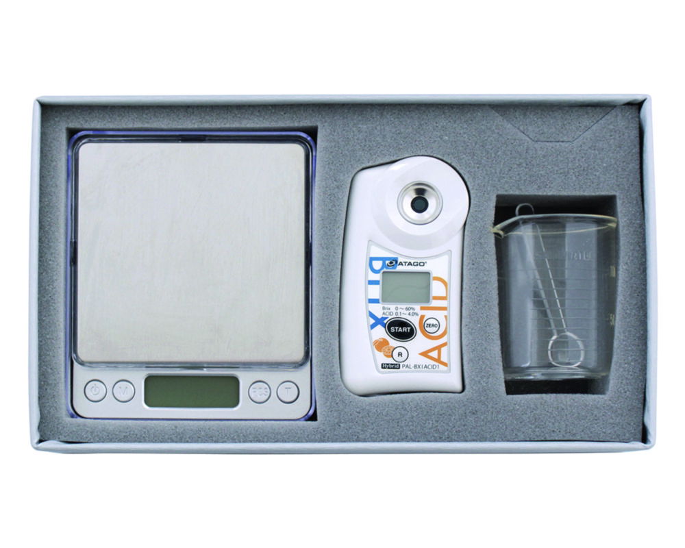 ATAGO Digital Brix Acidity Refractometer (Citrus) Master Kit PAL-BX ...