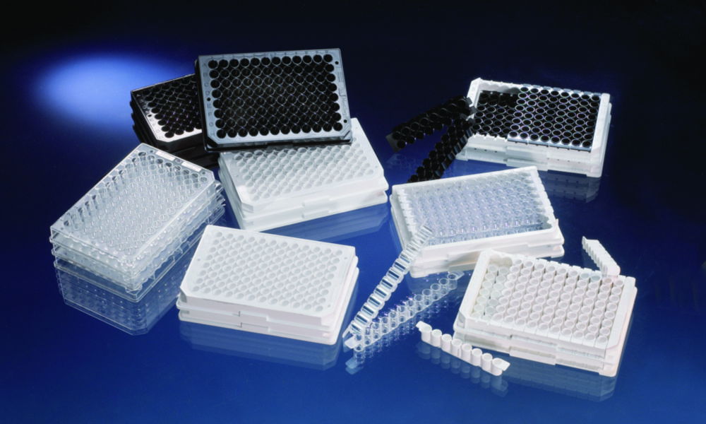 Immuno modules F8 x 12 PS, 96 wells, MaxiSorp, transparent, in frame ...