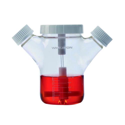 Spinner Flask Double Sidearm Celstir® Labfriend Australia Lab